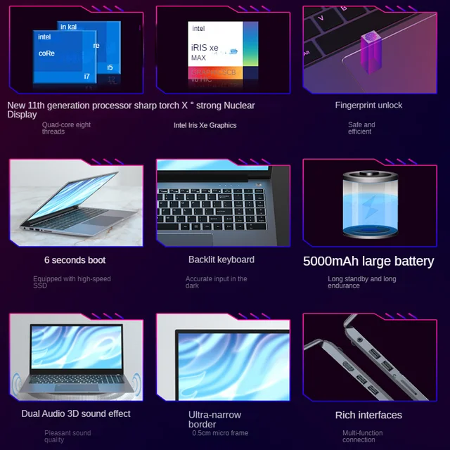 2023 Gaming Laptops Nvidia Mx450 Discrete Graphics Office Computer ...