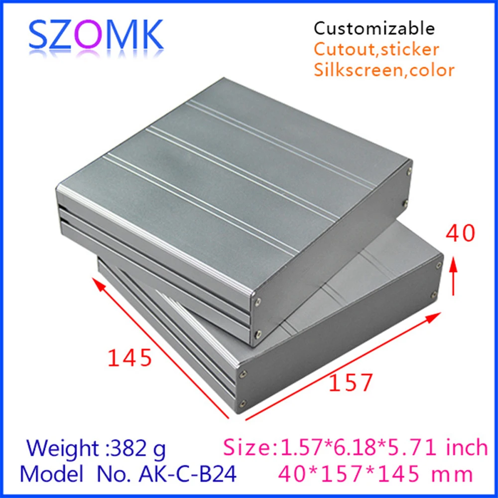 Aluminum-electronics-enclosure-1Pcs-40-157-145mm-Instrument-control-box ...
