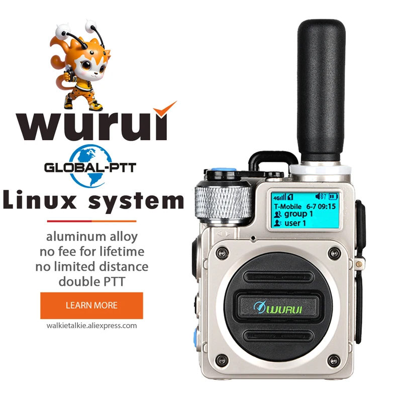 Wurui-walkie-talkie-G6-militar-global-radio-de-largo-alcance-4G-ptt-sin-tarifa-radio ...