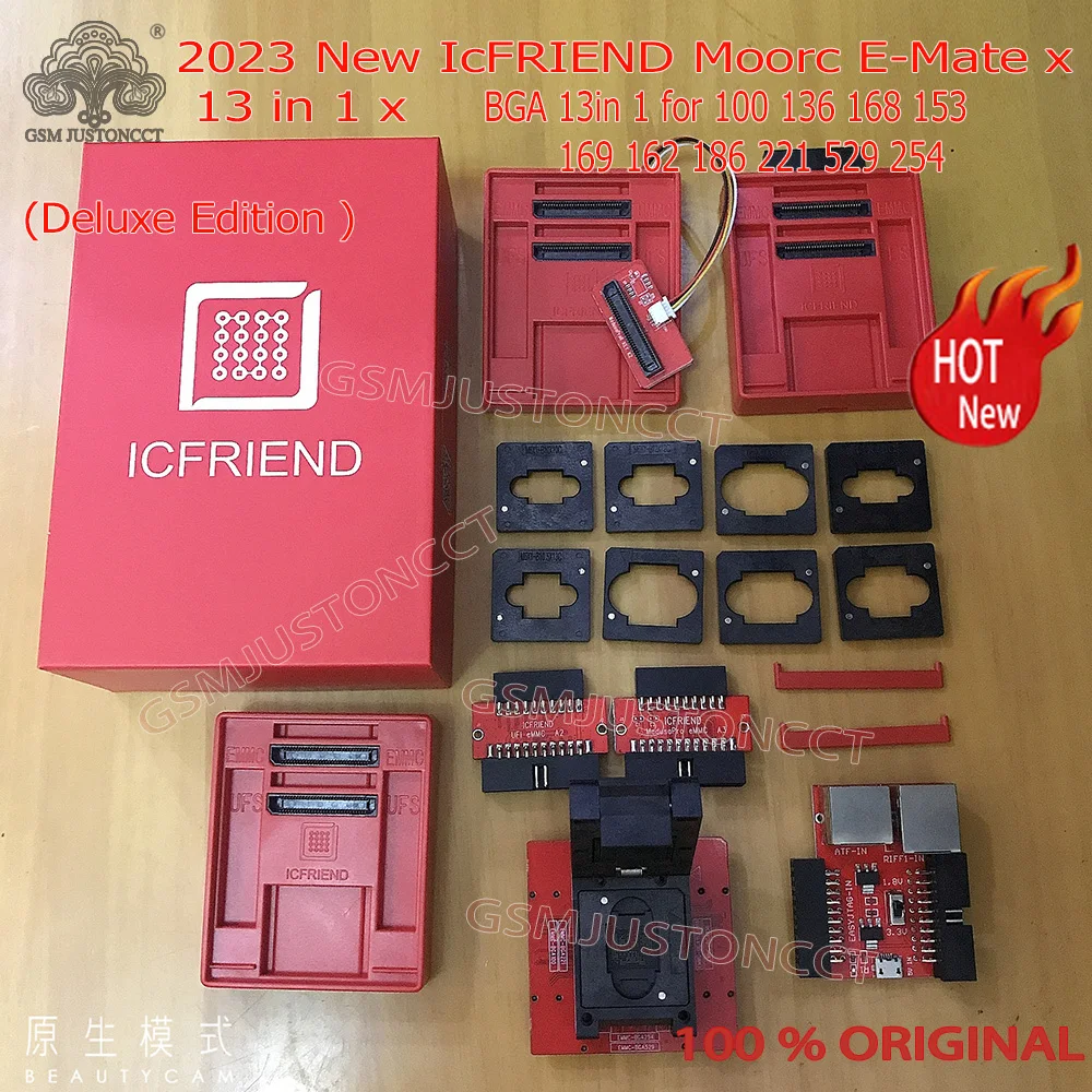Moorc icfriend alta velocidade E MATE x e mate caixa emate emmc bga ...
