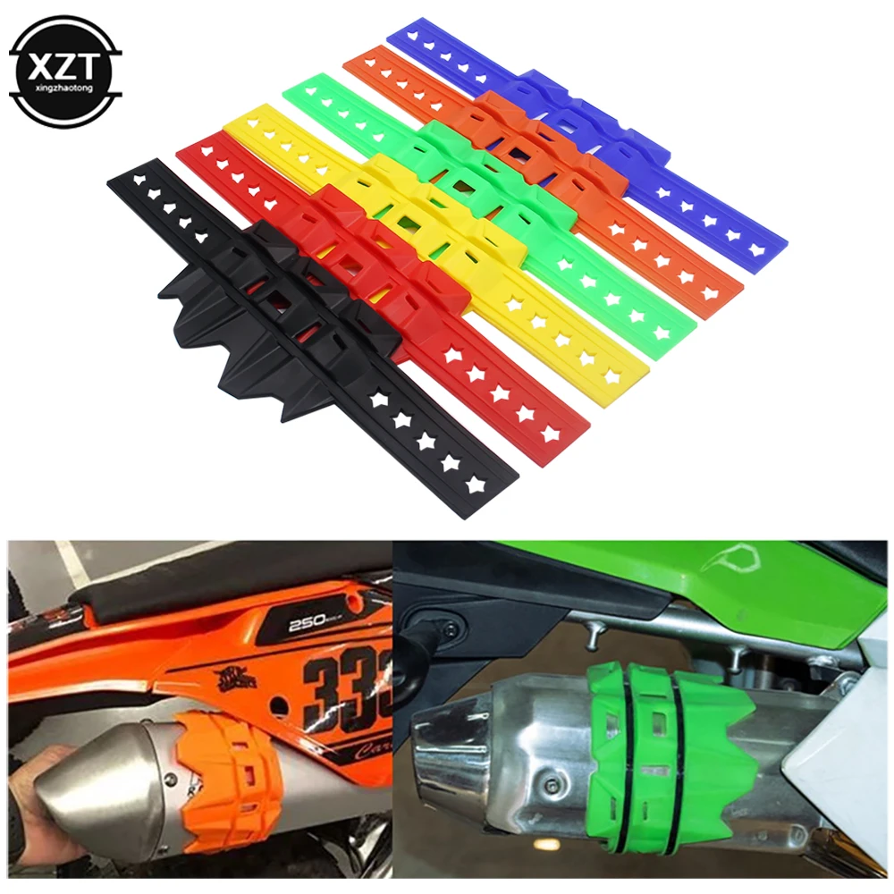 Motorcycle Exhaust Tail Pipe Muffler Shield Protector for KTM SX XC XCW ...