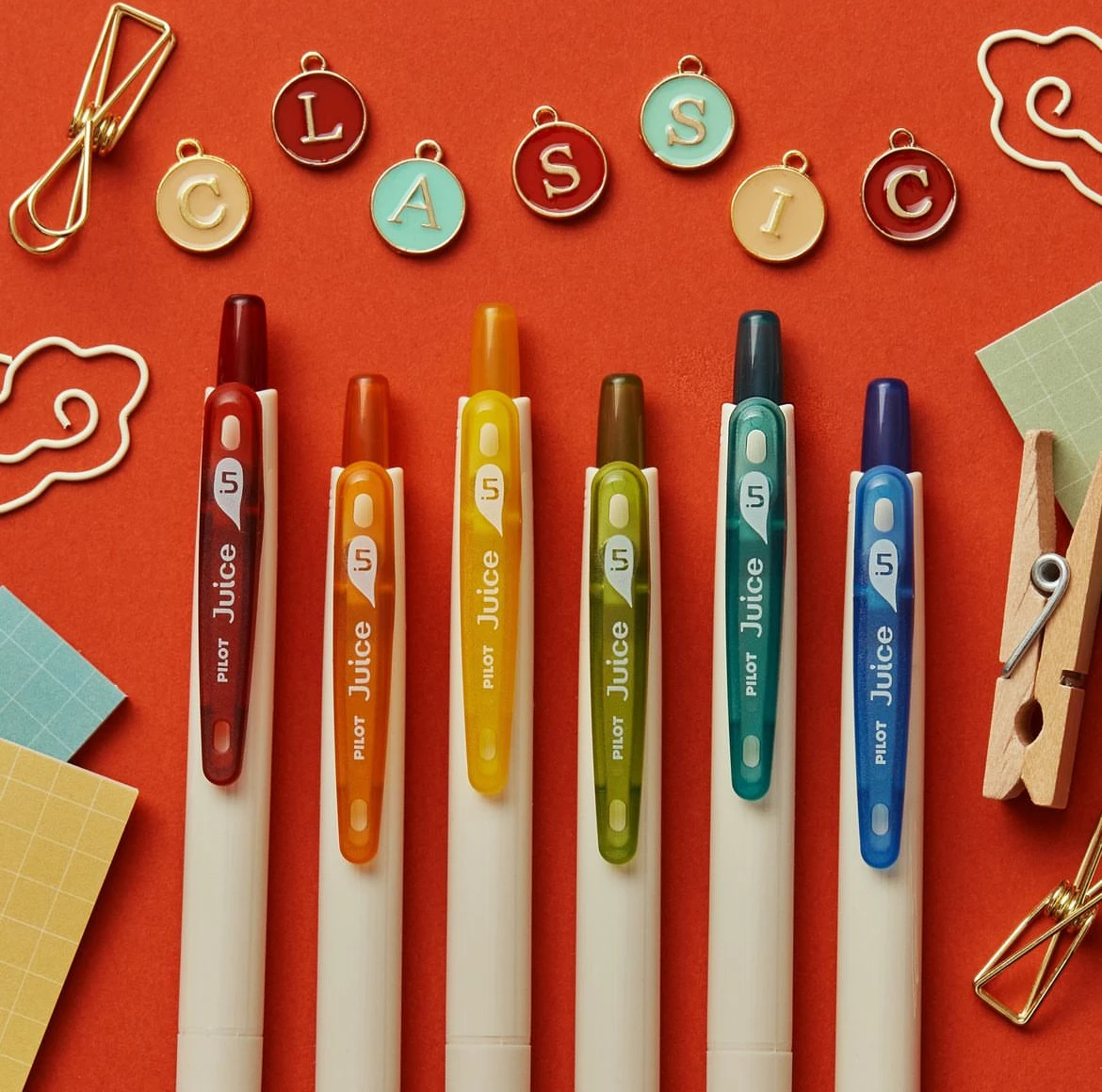 Pilot-Juice-05-Retractable-Gel-Pen-LJU-15-6C-Extra-Fine-Point-0-5mm ...