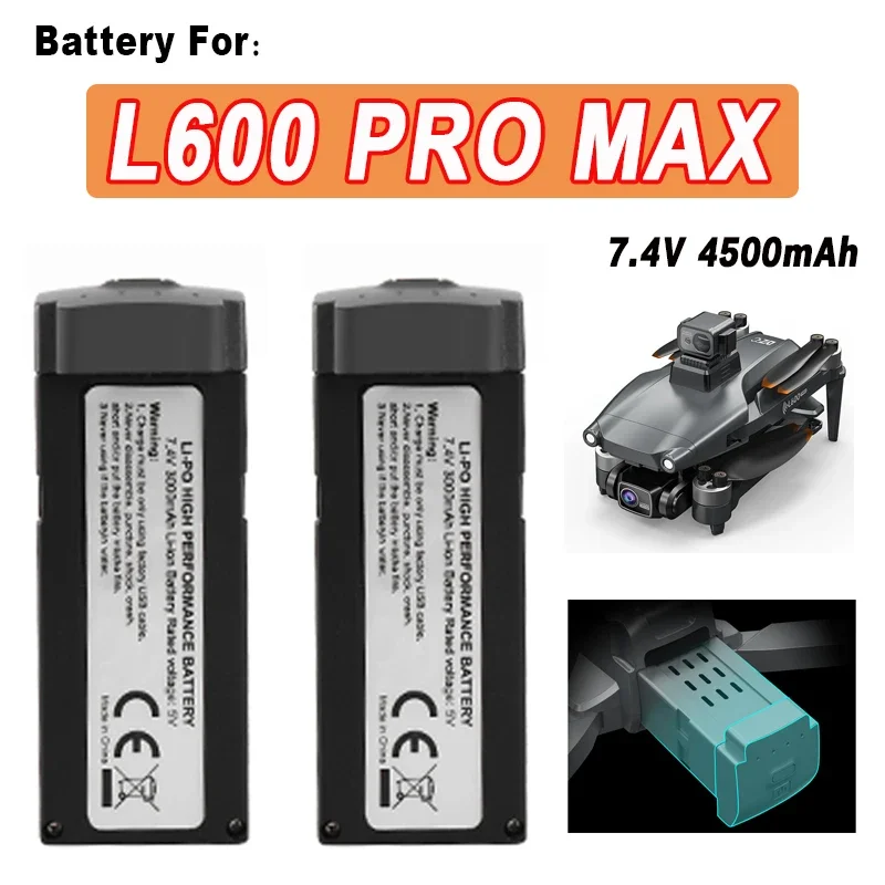 LYZRC-Original-L600-Pro-Max-Battery-7-4V-4500mAh-30min-Battery-Life ...