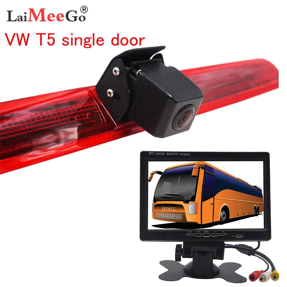 New-Car-Reversing-Backup-Rear-View-Camera-Brake-Light-For-VW-T5-single ...