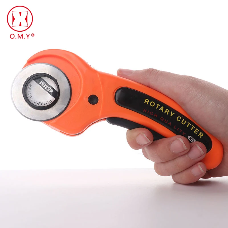45mm Orange Cut Cloth Cound Hob Fabric Leather Craft Wheel Cutter ...