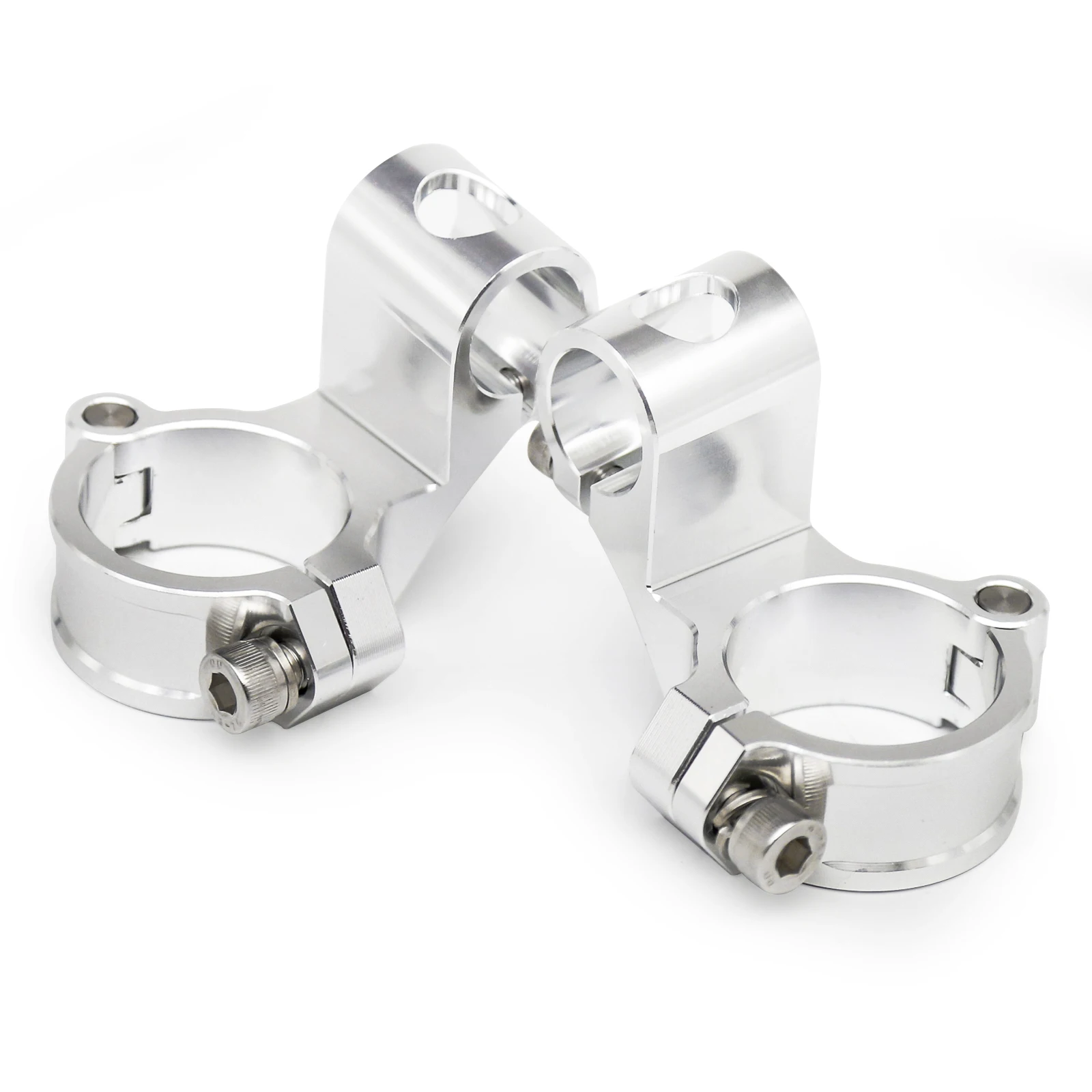 Motorcycle-Rised-Riser-Clip-on-37-41-43-45-48-50MM-Adjustable-Clip-ons ...