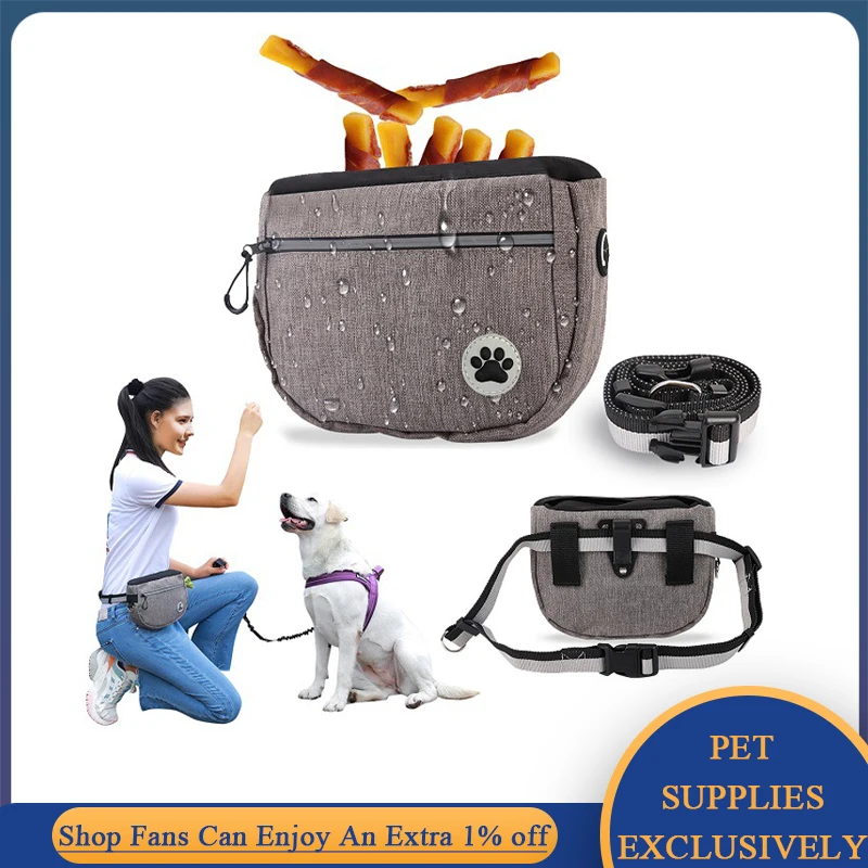 Supplies Dogs - Portable Dog Training Waist Bag Snack Reward Large ...