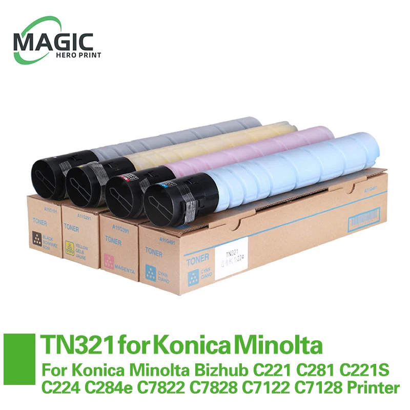 4color-Toner-Cartridge-TN321-for-Konica-Minolta-Bizhub-C221-C281-C221S ...