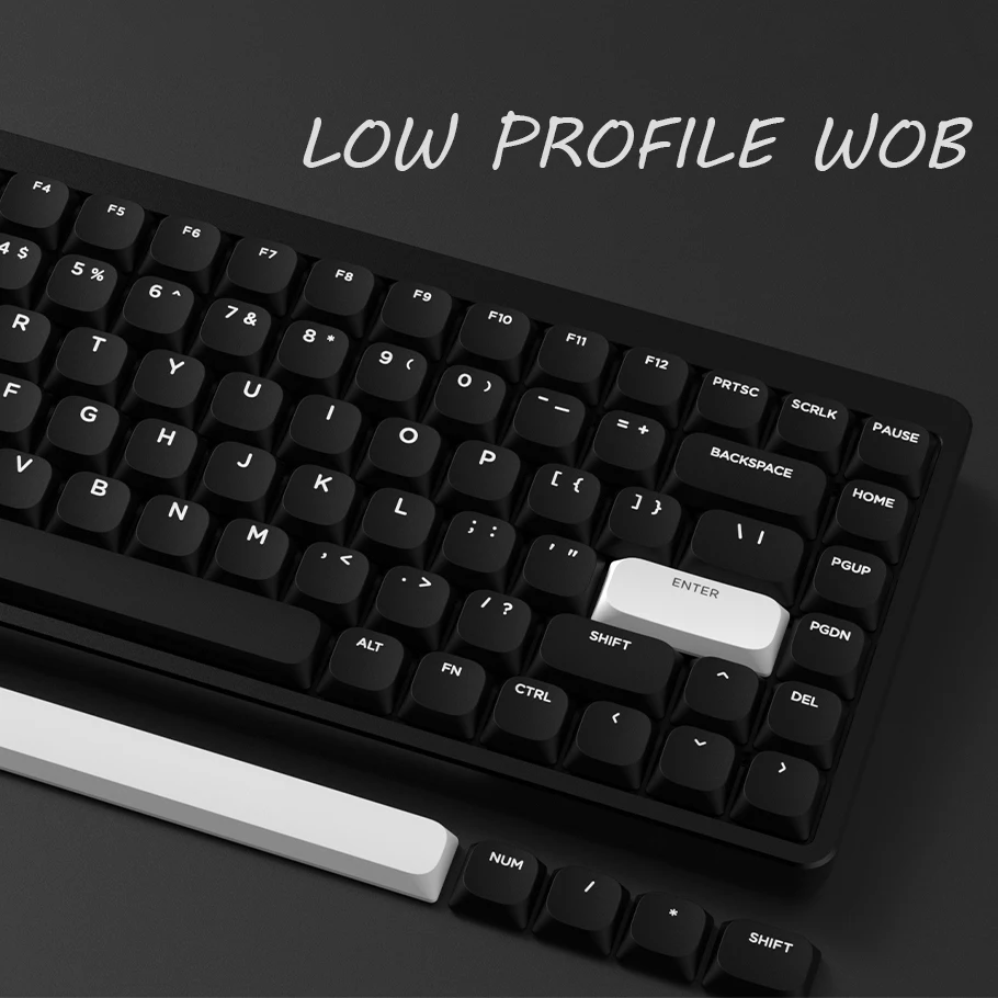 Custom-WOB-Double-Shot-PBT-Keycaps-baixo-perfil-Keycaps-60-75-100 ...