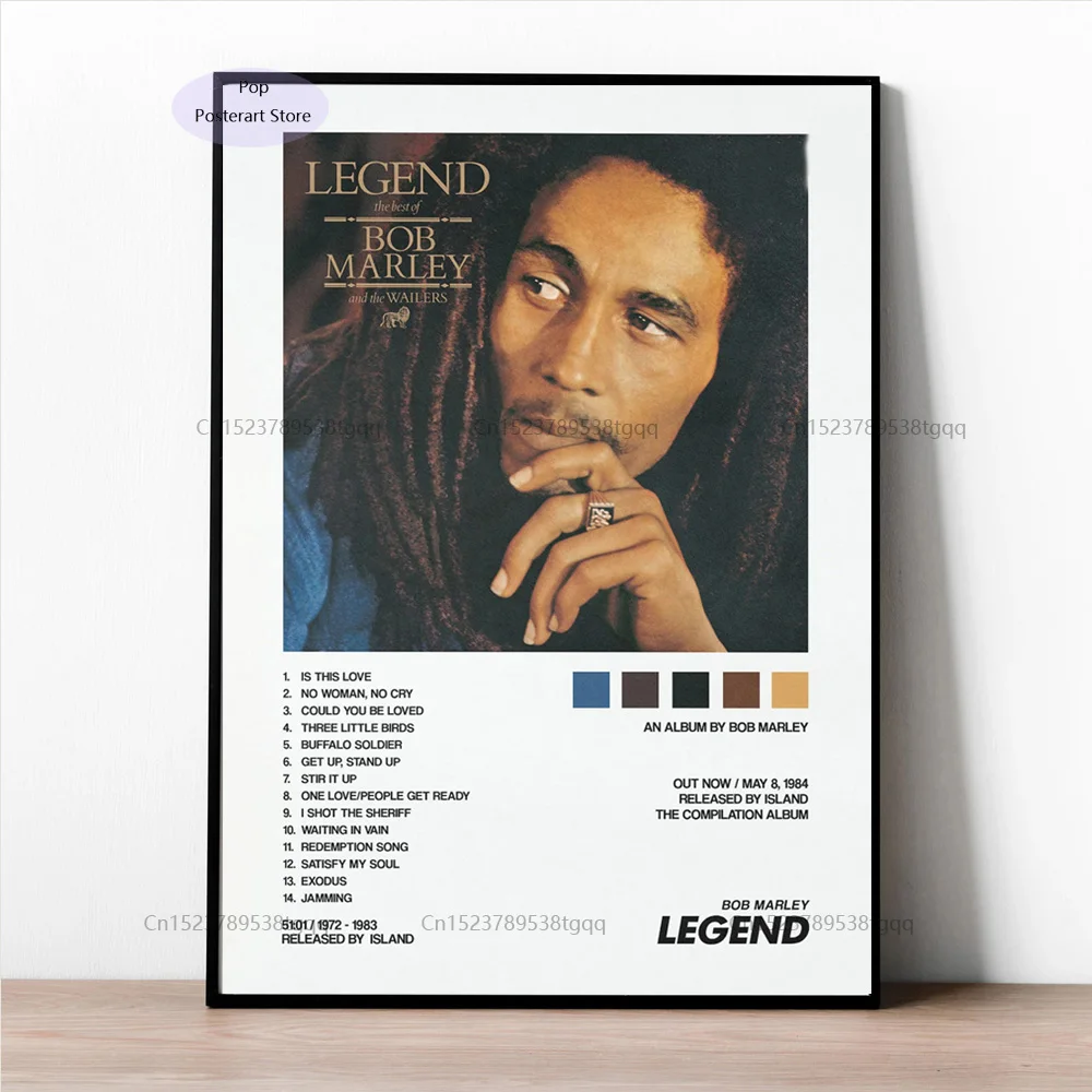 Bob Marley Legend Album Cover