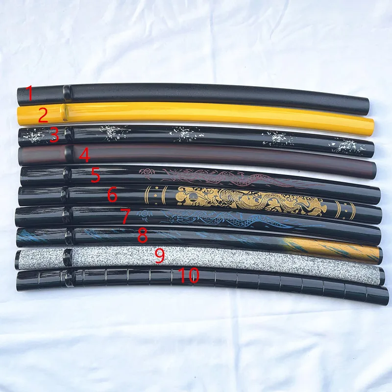 Handmade Hard Wood Scabbard Saya Sheath for Japanese Katana Sword ...
