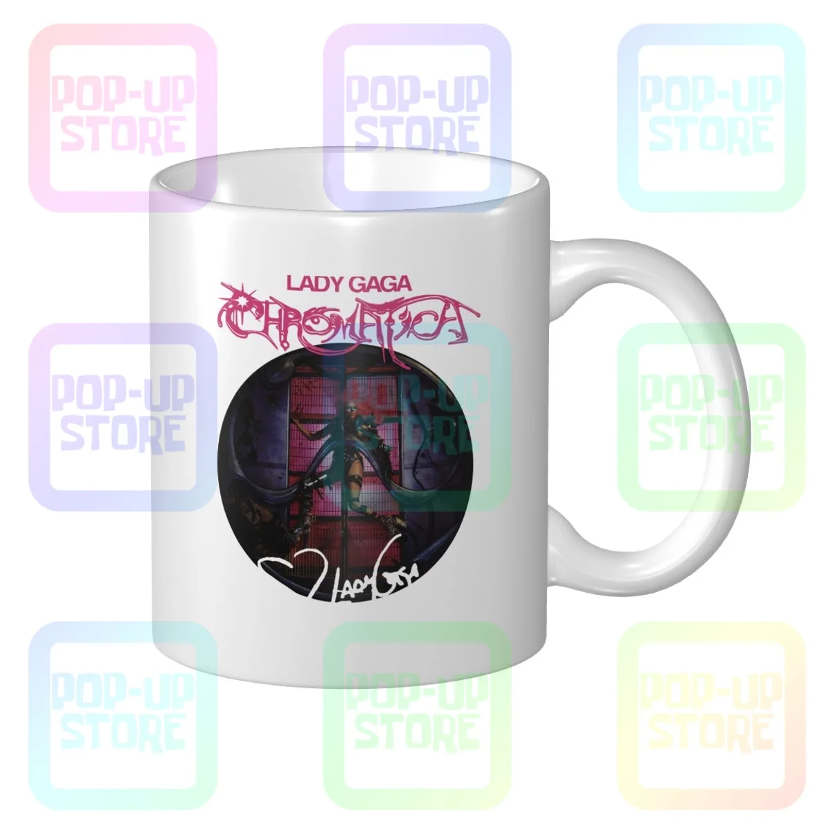 Lady Gaga Chromatica Signature Mug Coffee Mugs Tea Cups 330ml Cocoa Mug ...