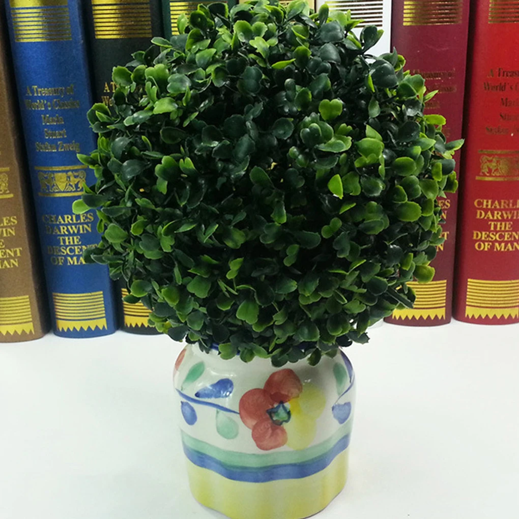 Plastic-Versatile-Artificial-Grass-Dome-Ball-Plants-Eco-friendly ...