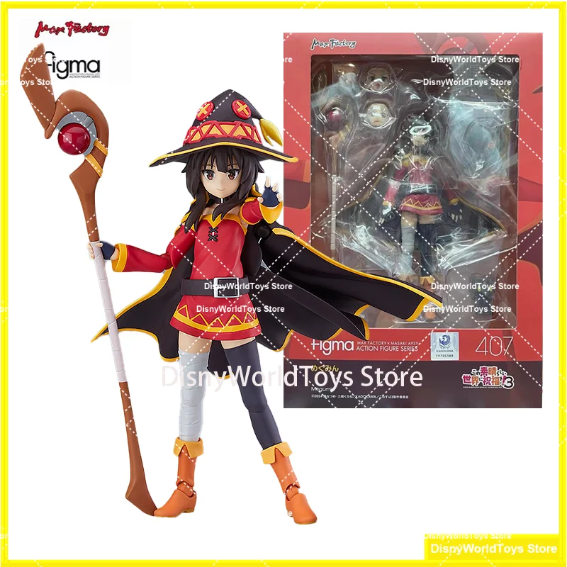 100-Original-Figma-407-KonoSuba-2-Megumin-In-Stock-Anime-Action ...