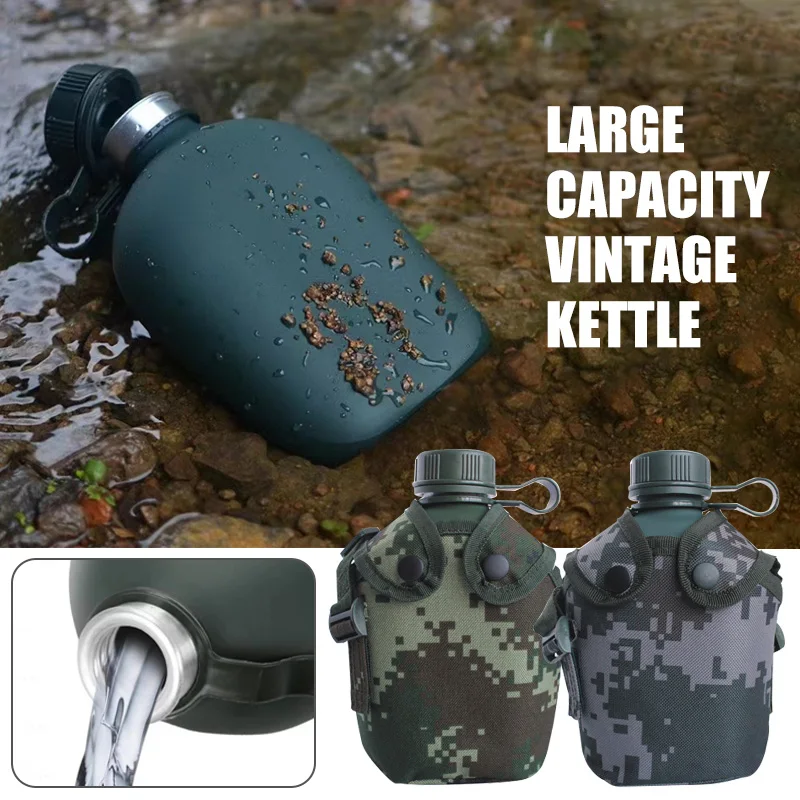 Army-Hip-Flask-Water-Bottle-Military-Water-Bottles-Camping-Hiking ...