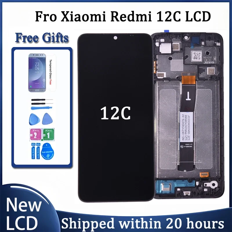 6.71 inches For Xiaomi Redmi 12C LCD Display With Touch Screen ...
