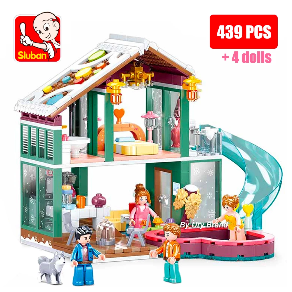Sluban-Friends-Holiday-Playground-House-Villa-Hotel-Touring-Vehicle ...