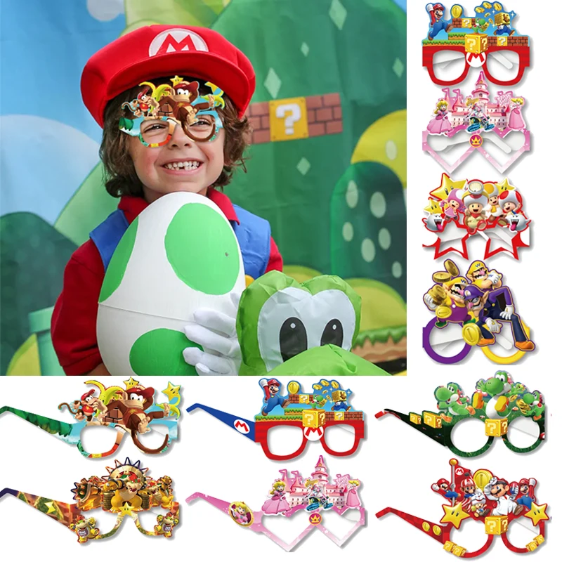 8pcs-16pcs-Super-Mario-Glasses-Birthday-Party-Supplies-Spectacles ...