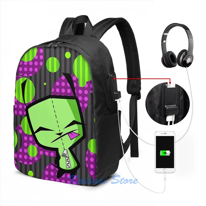 Invader Zim Gir Backpack