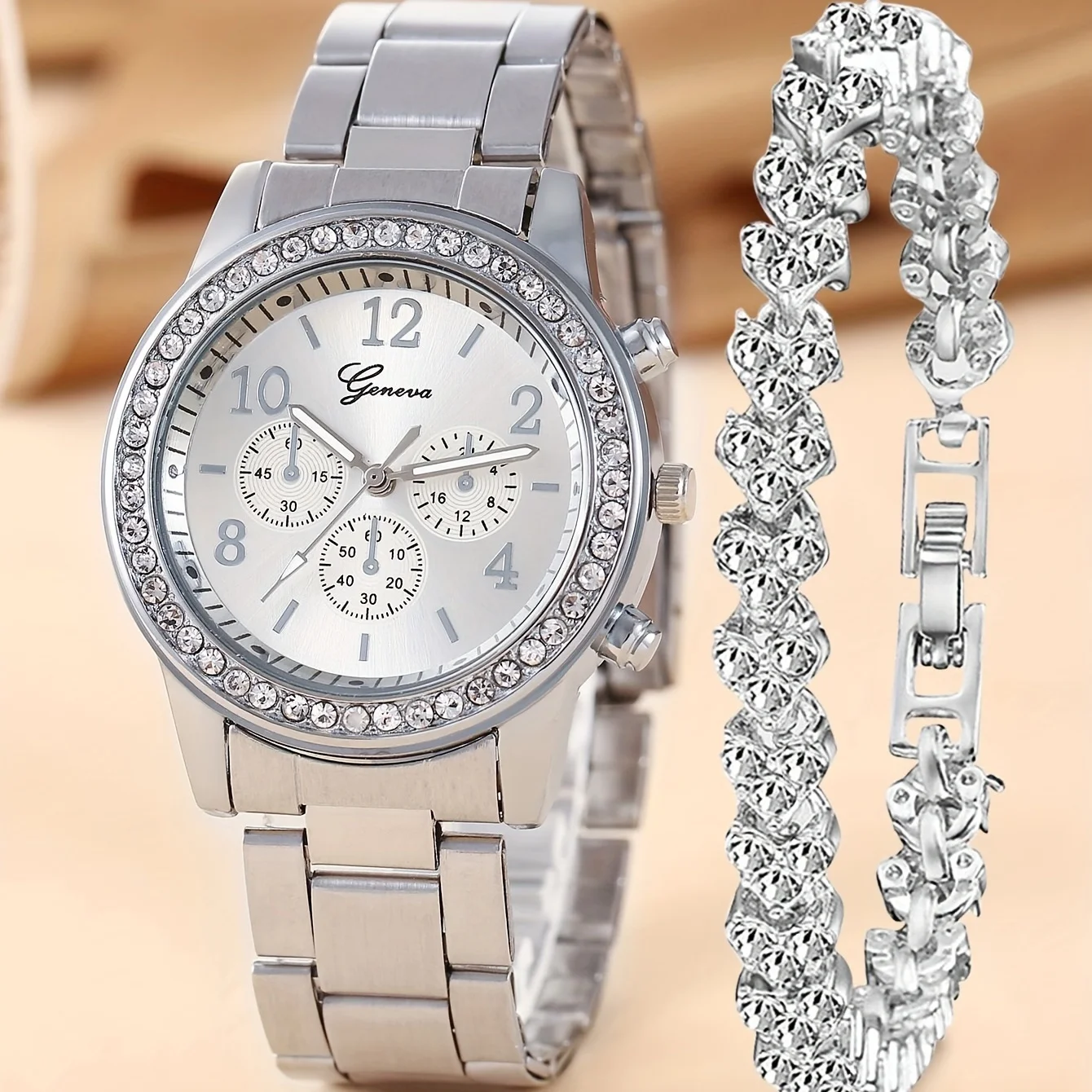 1pc-Luxury-Rhinestone-Quartz-Watch-Fashion-Analog-Alloy-Wristwatch-1pc ...