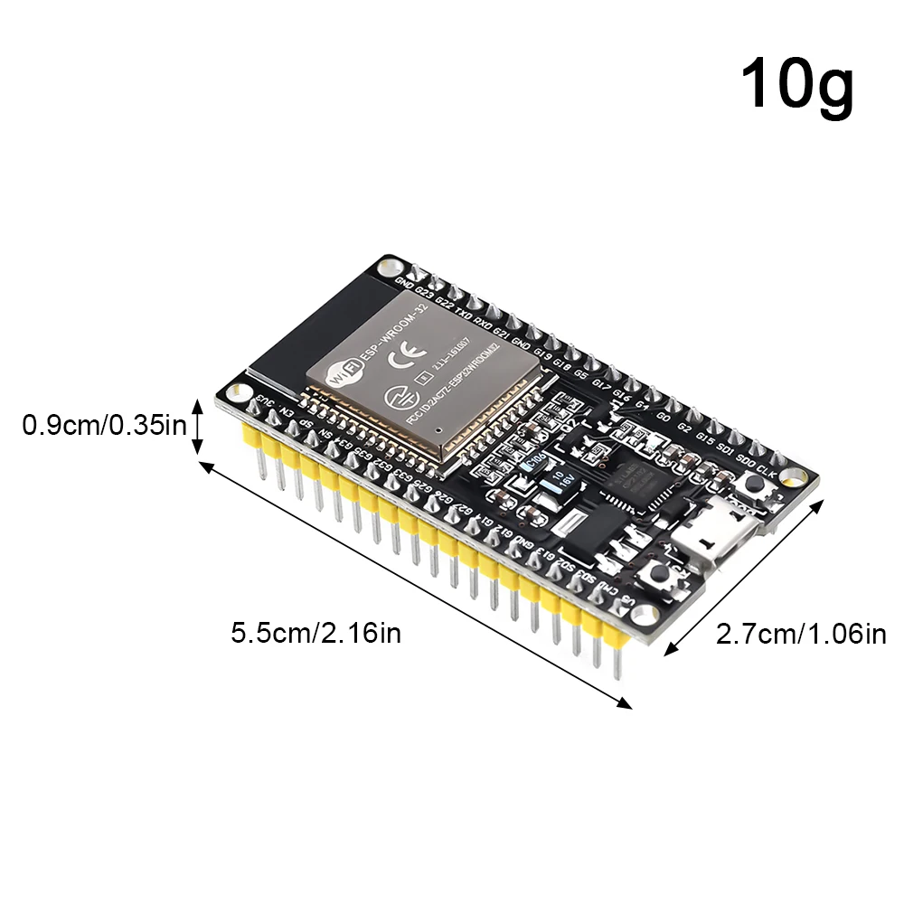 NodeMcu ESP32 CP2102-Carte de développement ESP32 WiFi + Bluetooth ...