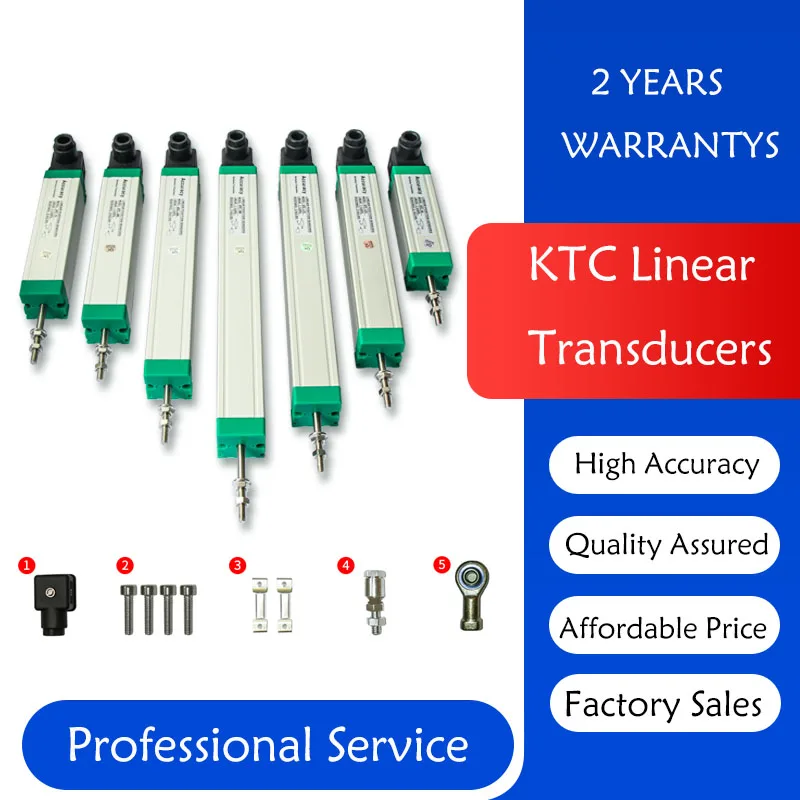 KTC 50-225mm Linear Displacement Sensor pull rod Electronic Ruler Position LWH Transducer ...