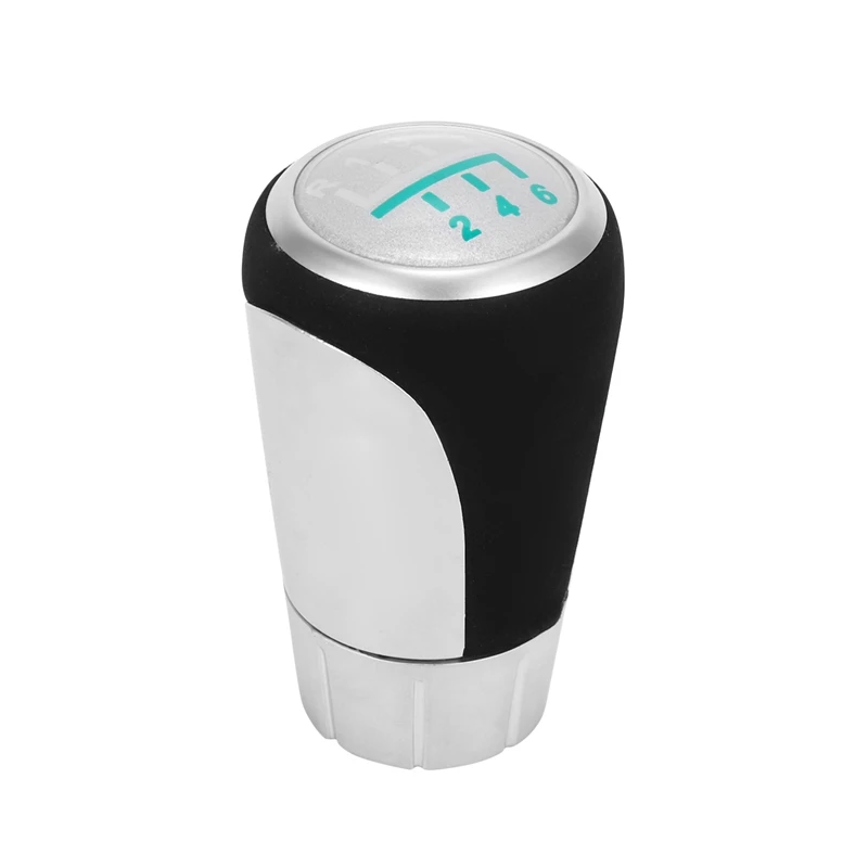 6 Speedเกียร์Shift Knob StickสำหรับBMW E81 87 E46 E90 E91 E92 M ...