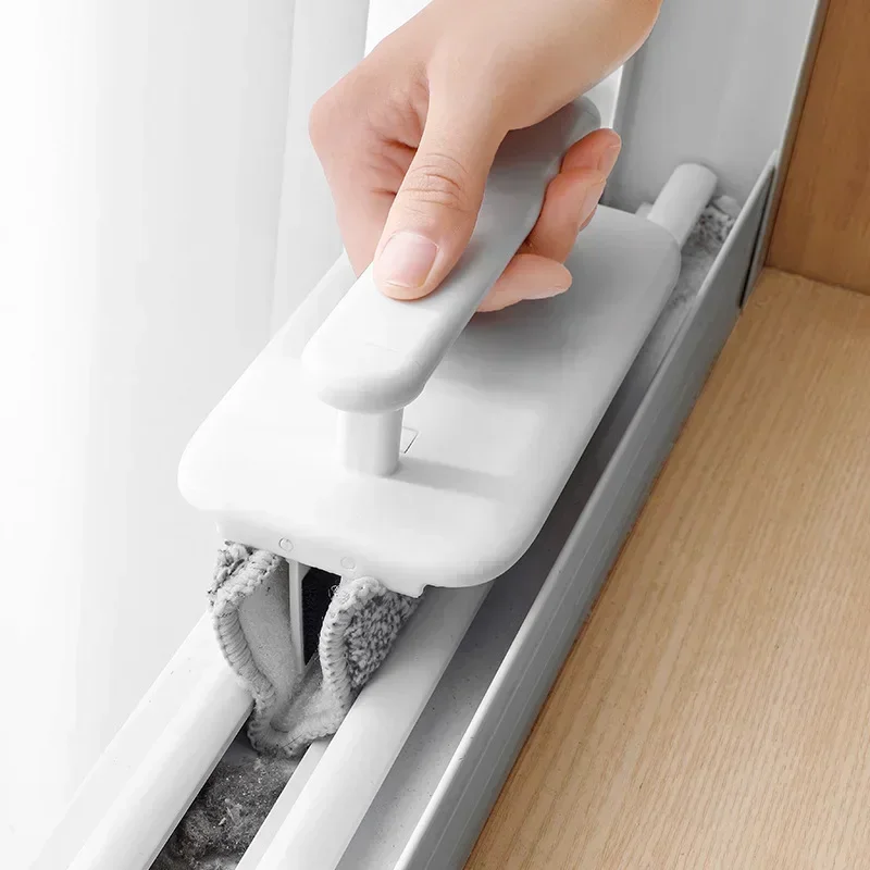 Removable Window Washing Brush Window Groove Cleaning Tool Sliding Door ...