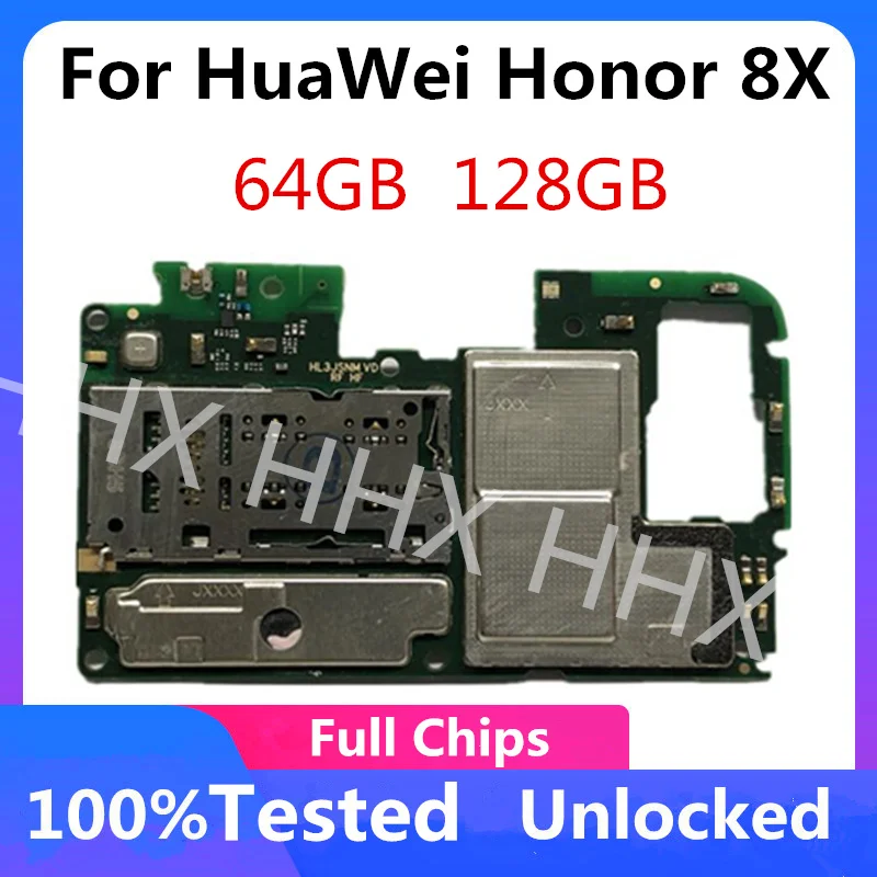 Motherboard-For-HUAWEI-Honor-8X-Original-Logic-Board-For-Huawei-Honor ...