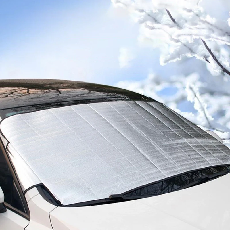 Car-Windshield-Cover-Winter-Sun-Snow-Ice-Cover-Dustproof-Anti-frost ...