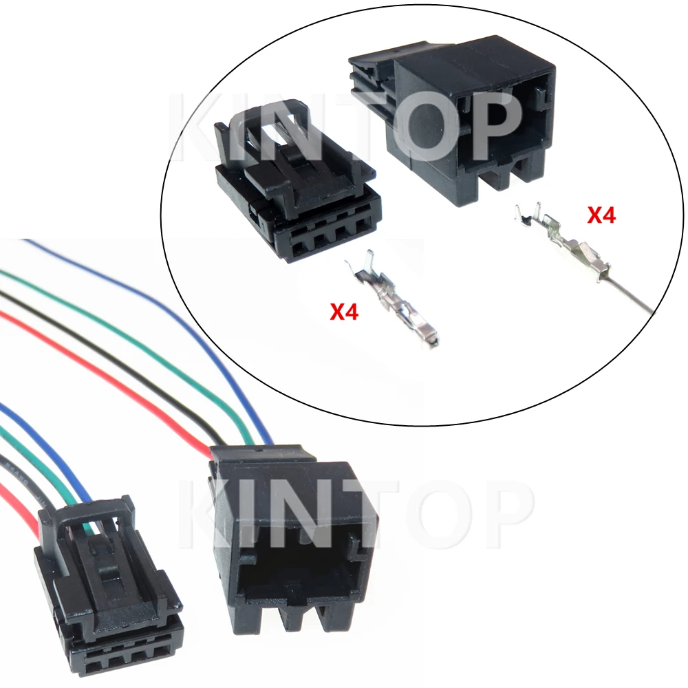 1-Set-4-Pins-1670988-1-Car-Central-Locking-Male-Female-Connector-Auto ...