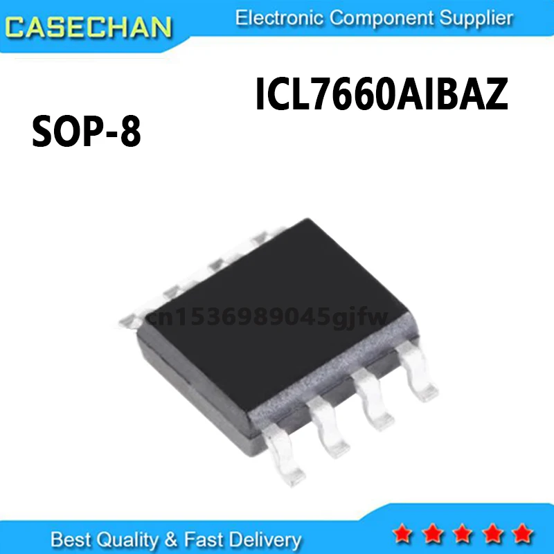10pcs new and original ICL7660S ICL7660 7660S SOP-8 ICL7660AIBAZ 7660 ...