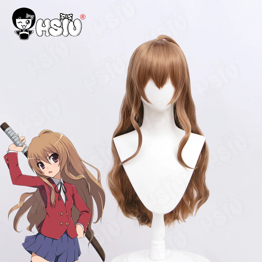 Aisaka-Taiga-Peluca-de-fibra-sint-tica-para-Cosplay-cabellera-larga-y ...