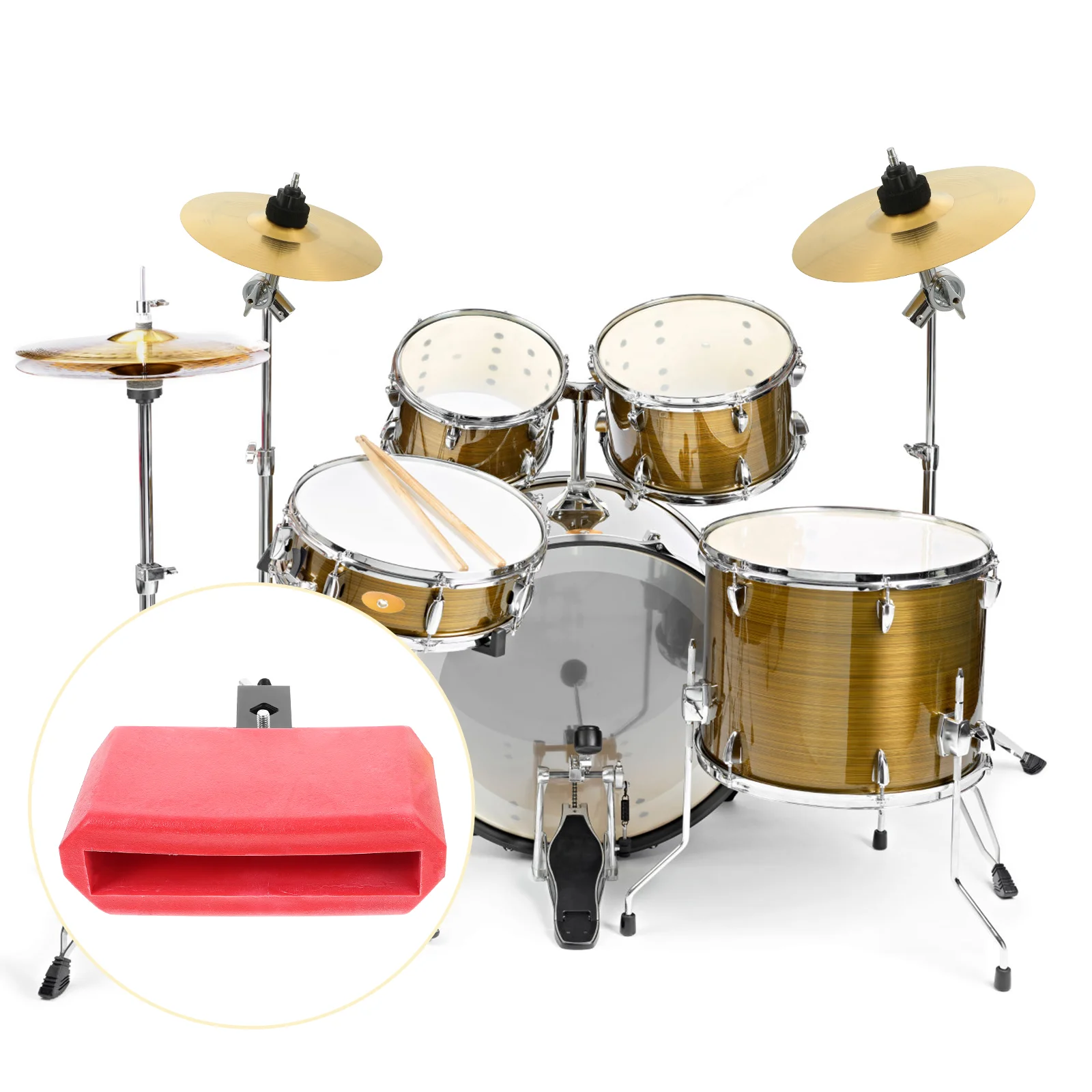 Kit-de-accesorios-de-bater-a-claqueta-cuadrada-Percusi-n-latina-port ...