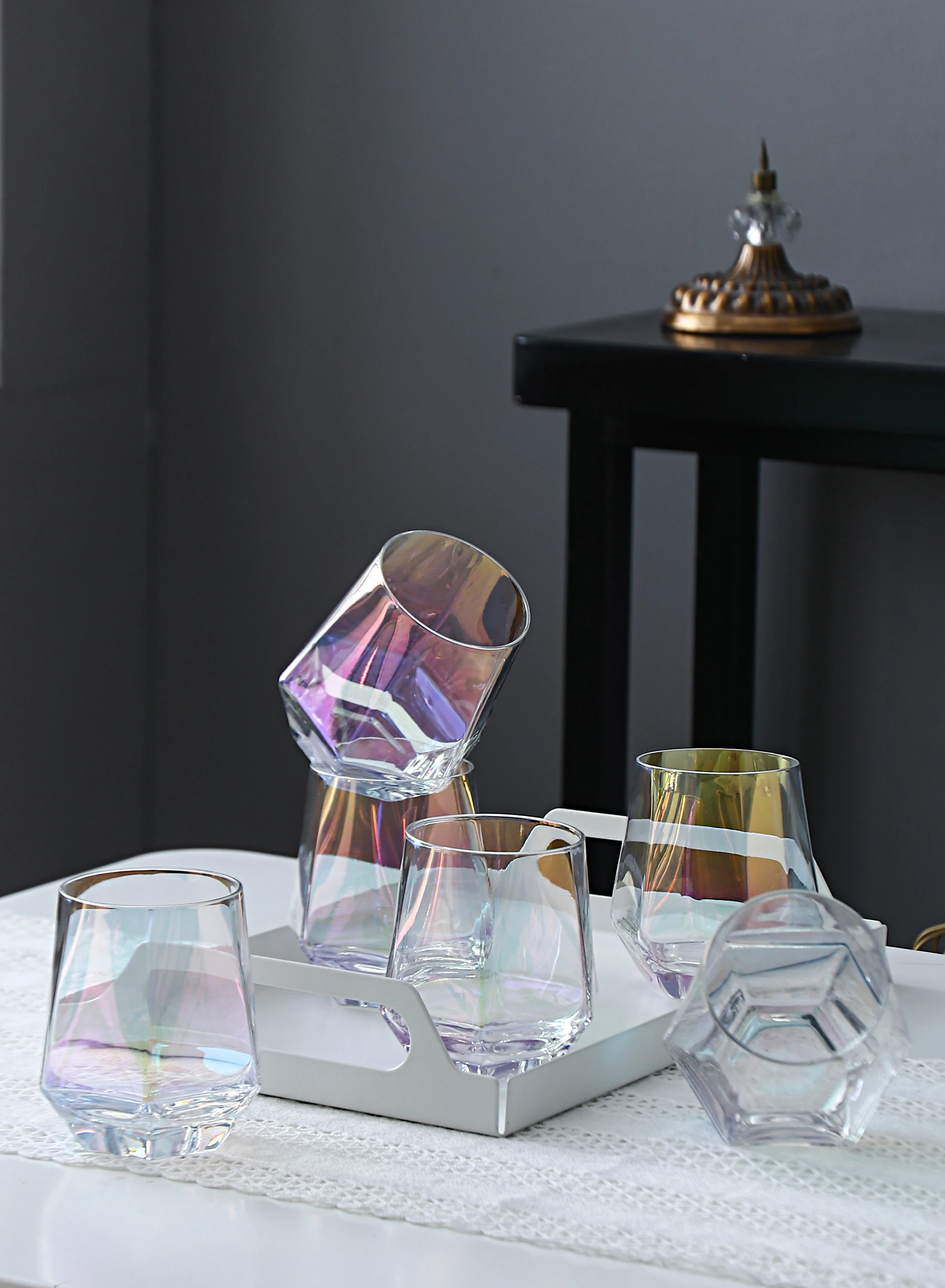 Glass Water Cup Set | Glass Tea Juice Mug | Glass Cup Set 6 | Glass ...