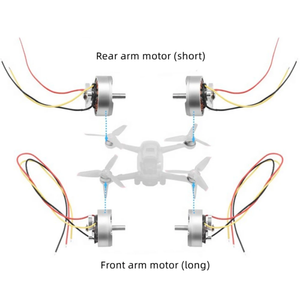 Drone-Front-Rear-Long-Short-Line-Positive-And-Negative-Motor-For-DJI ...