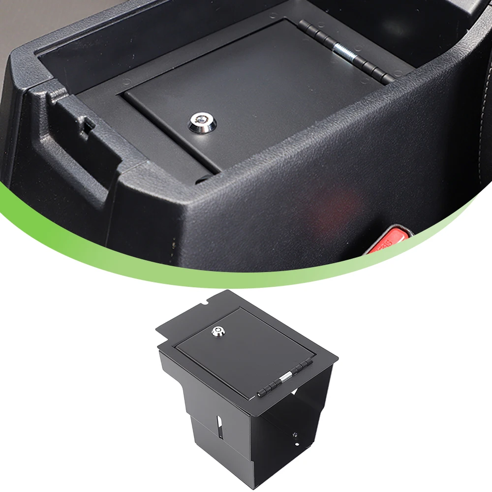 Car-Armrest-Hidden-Storage-Compartment-Safety-Box-Lock-for-4Runner-2010 ...