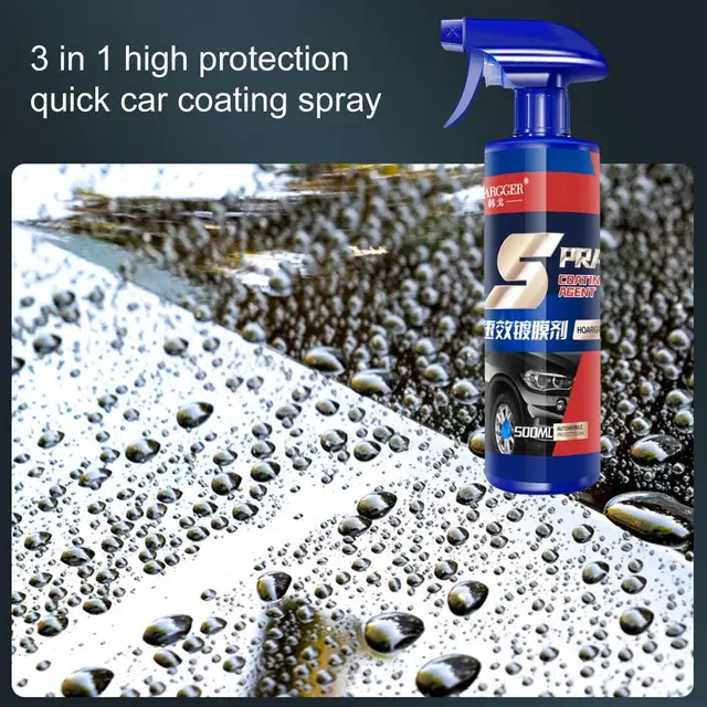 Car Polish 500g Waterless Car Wash Quick Car Detailing Coating Spray ...