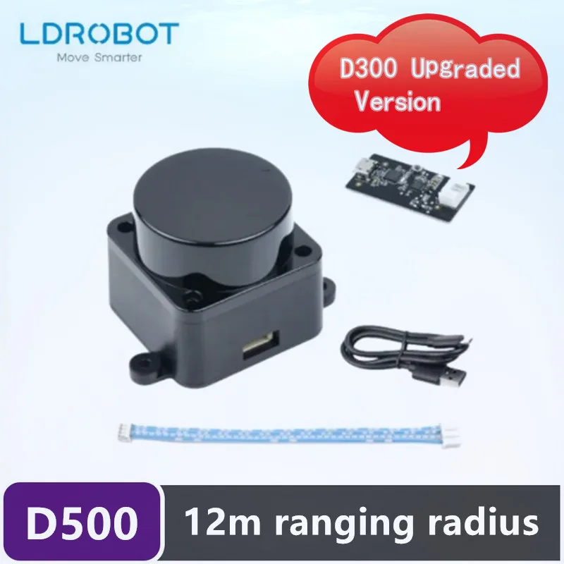 LDROBOT-D500-Lidar-Kit-DTOF-outdoor-robot-SLAM-Navigation-Scanning ...