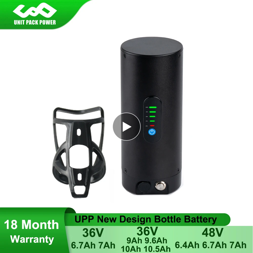Bottle eBike Battery 36V 7Ah 36V 10.5Ah 48V 7Ah Sanyo/Samsung 18650 ...