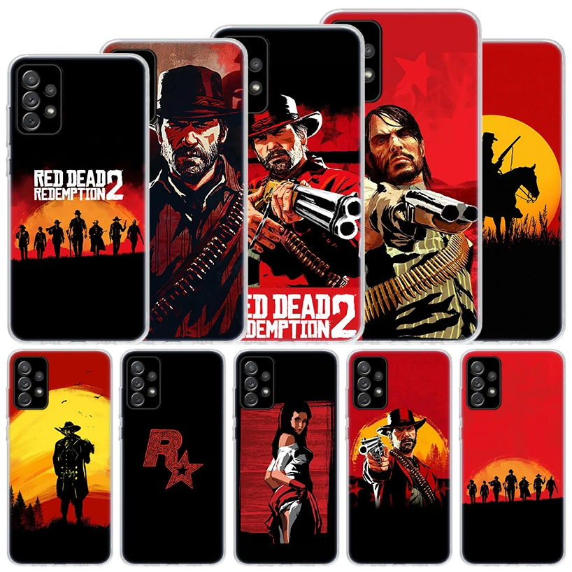 Red-Dead-Redemption-2-Soft-Case-For-Samsung-Galaxy-A15-A14-A13-A12-A55 ...