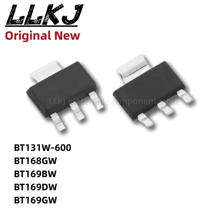 1pcs BT168GW 169BW DW GW BT131W-600 SOT223 MOS FET SOT-223 - AliExpress 502