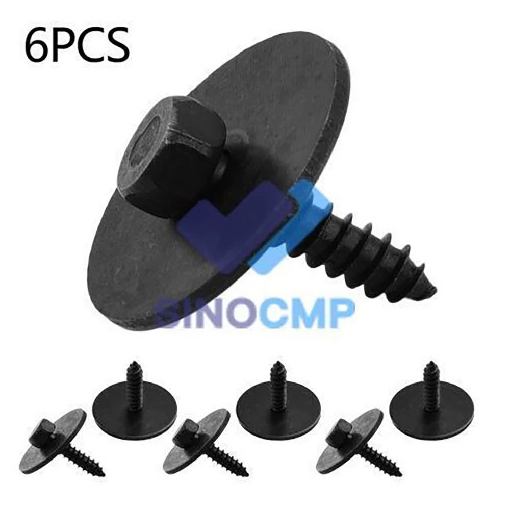 6pcs-A0019906036-Sheet-Metal-Screw-4-8-19mm-For-Mercedes-Benz-W203-S203 ...