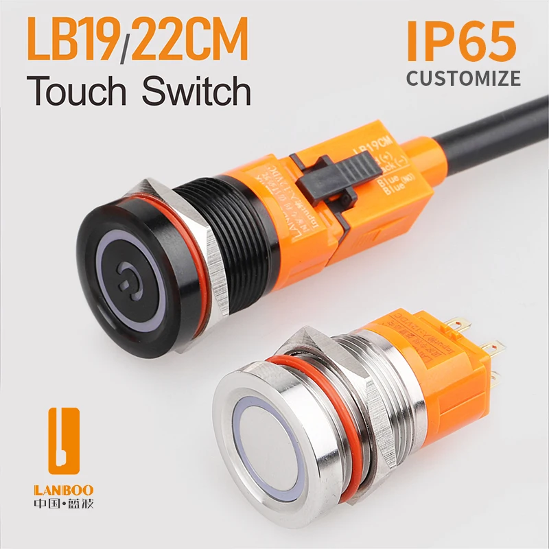 Touch Push Button Switch | Touch Button Led | Ip68 Push Button ...