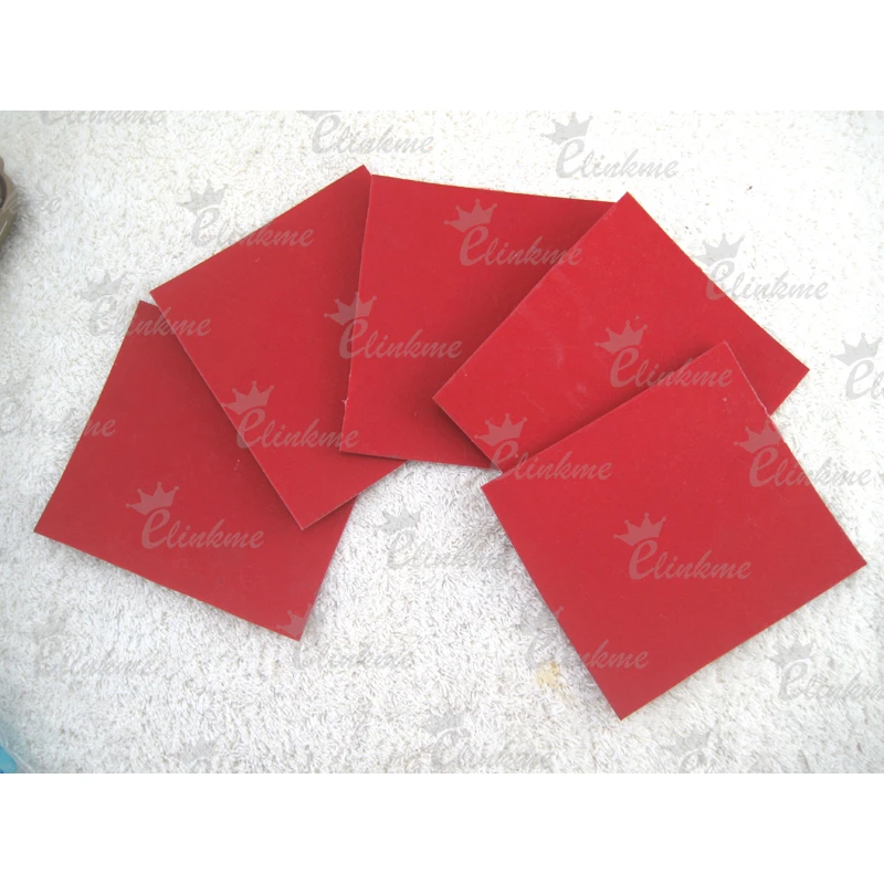 10pcs/lot,120mm*120mm*1.5mm ,insulation Gasket Red Vulcanized Fiber ...