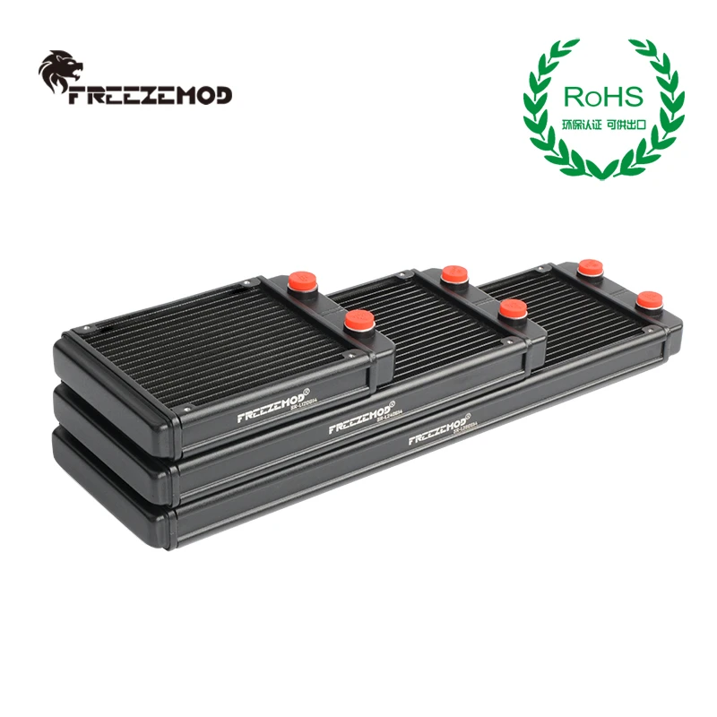 Pc Water Cooling Aluminum Radiator Multi-channels, 60mm 80mm 90mm 120mm ...