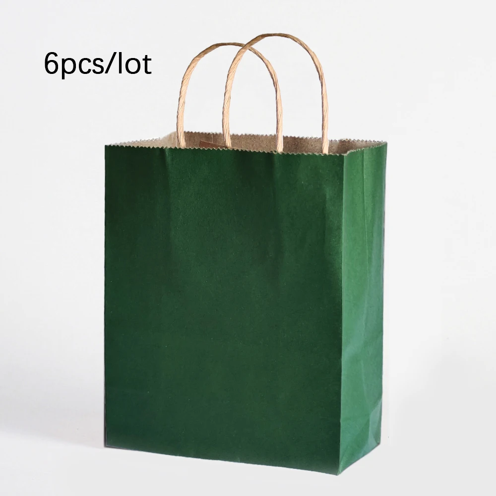 6 bolsas de regalo de papel para macarrones, bolsas para envolver ...