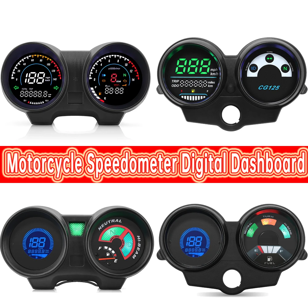 Motorcycle-Speedometer-Digital-Dashboard-LED-Electronics-Motorcycle-RPM ...