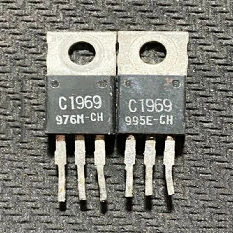 2sc1969 C1969 To-220 Stock D'origine Utilisé - Transistores - AliExpress