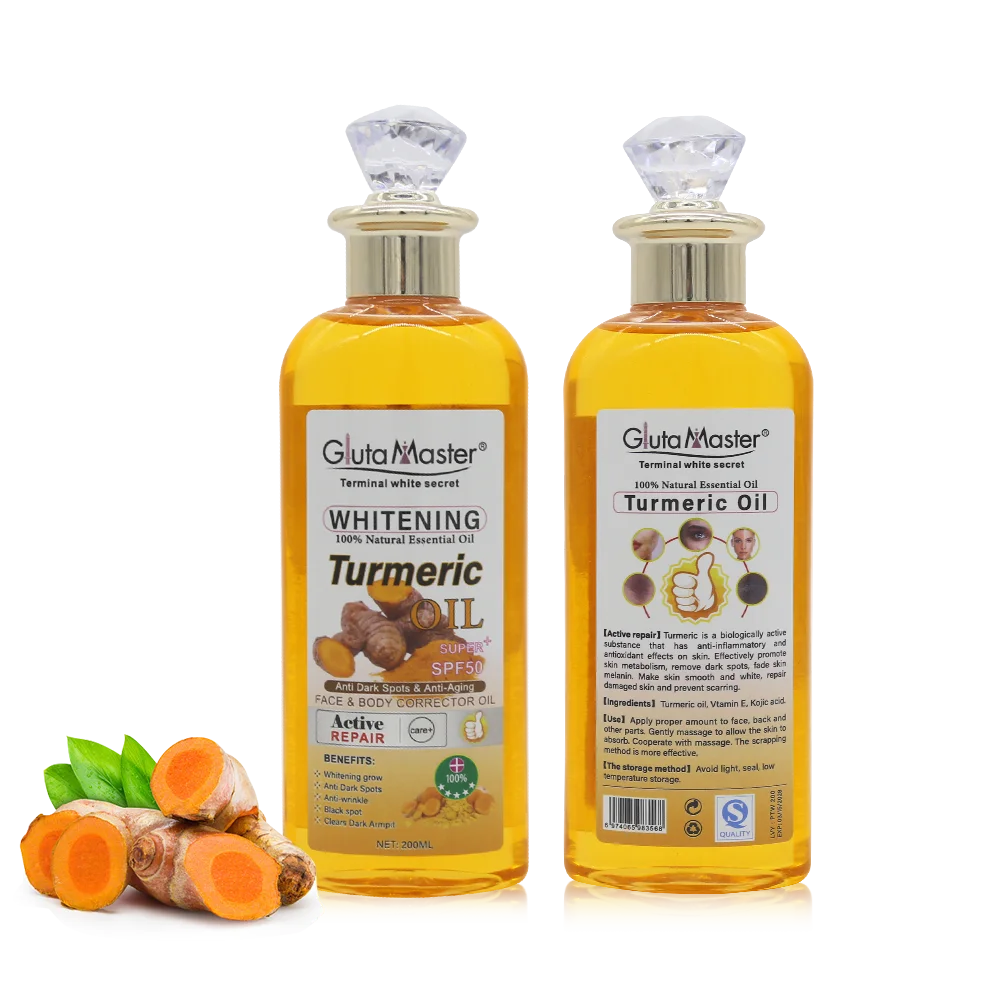 Gluta-Master-200ml-Turmeric-Essential-Oil-Face-and-Body-Skin-Relaxation ...